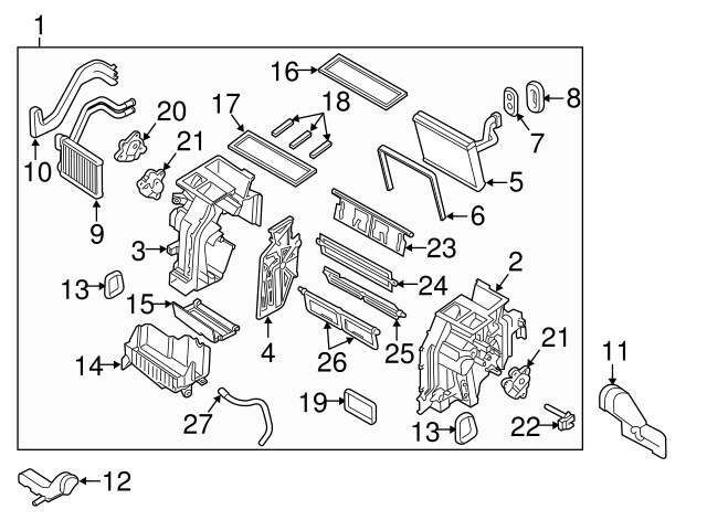 971591H050 ПРИВОД ЗАСЛОНКИ ОТОПИТЕЛЯ САЛОНА, 37,5 ВТ KIA HYUNDAI ...
