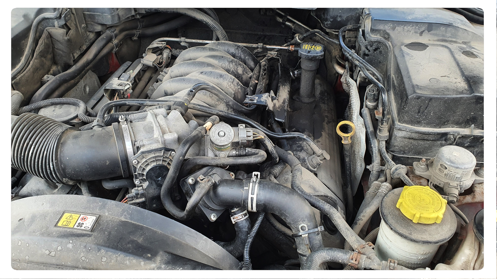 Термостат потек. Опять… — Land Rover Range Rover Sport (1G), 4,4 л ...