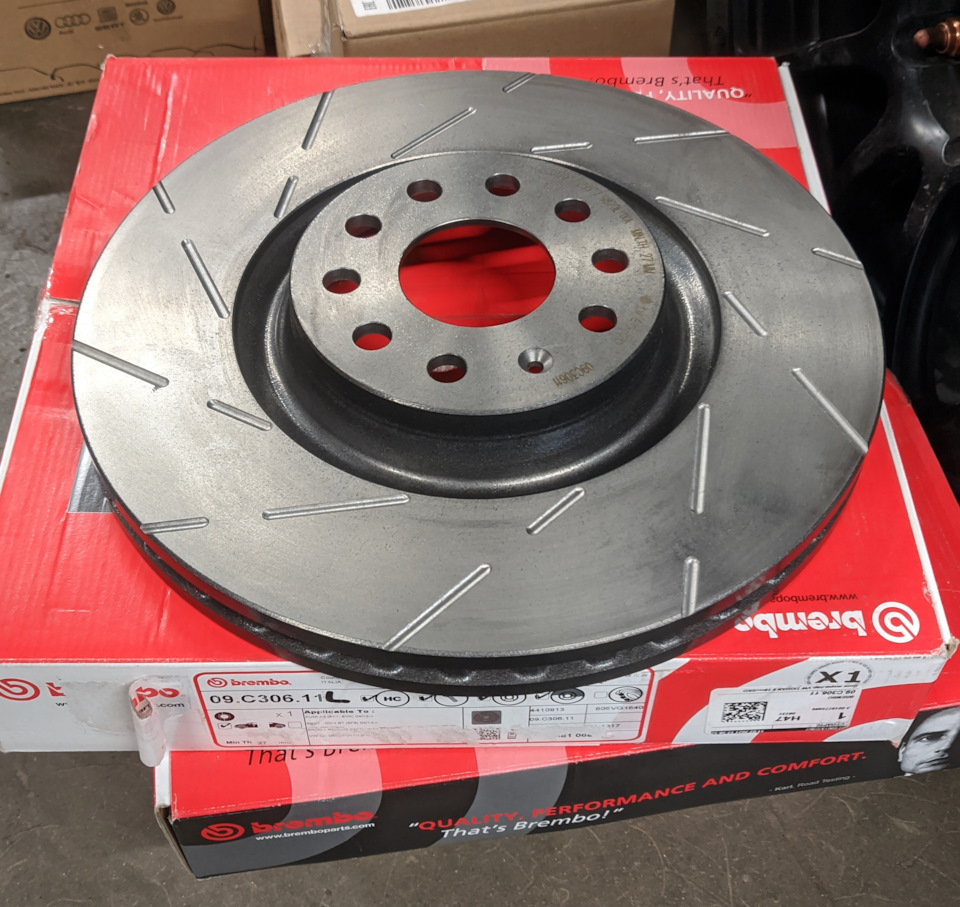 Тормоза ver2.0 (Часть 1) — Volkswagen Passat Alltrack (B8), 2 л, 2016 ...