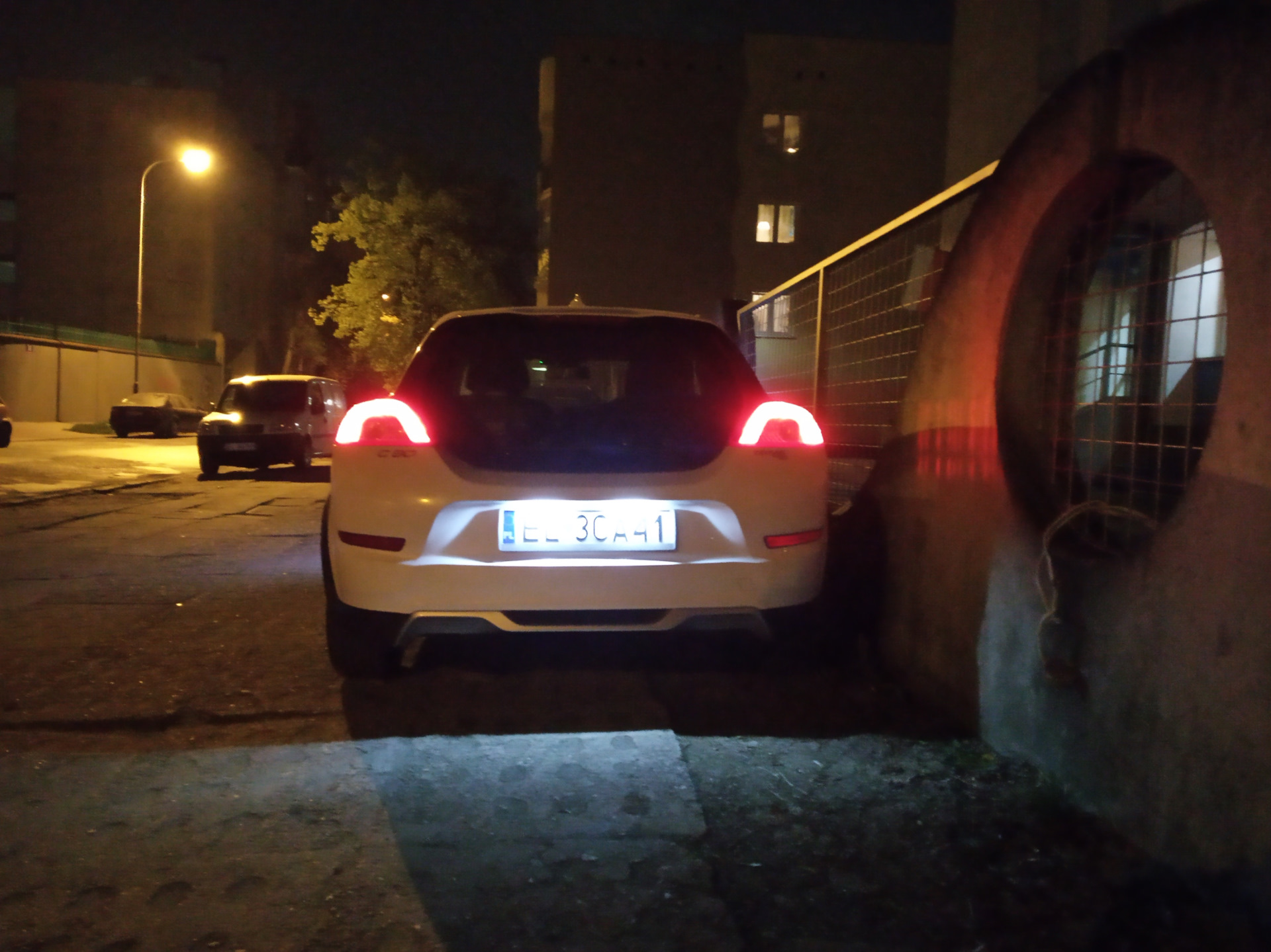 Volvo C30 Подсветка номера, номерного знака. — Volvo C30, 1,6 л, 2010 ...