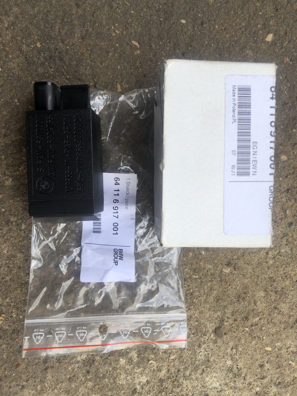 64116917001 Датчик AUC BMW | Запчасти на DRIVE2