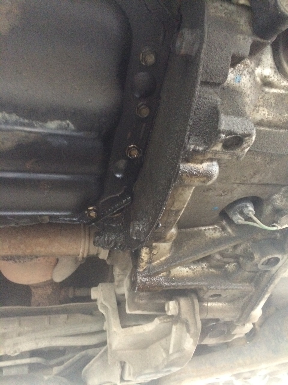 Прокладка картера — Mazda 3 (2G) BL, 1,6 л, 2010 года | своими руками ...