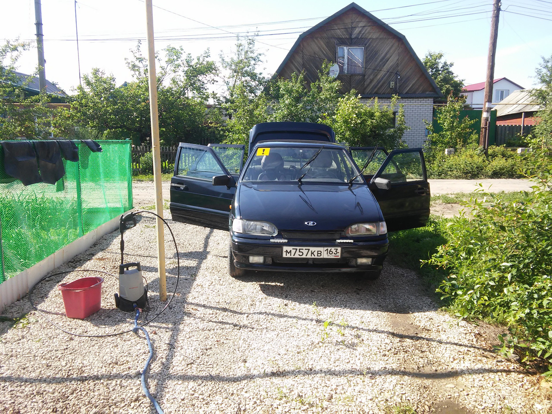 Бюджетная мойка Интерскол — Lada 2115, 1,5 л, 2004 года | аксессуары ...
