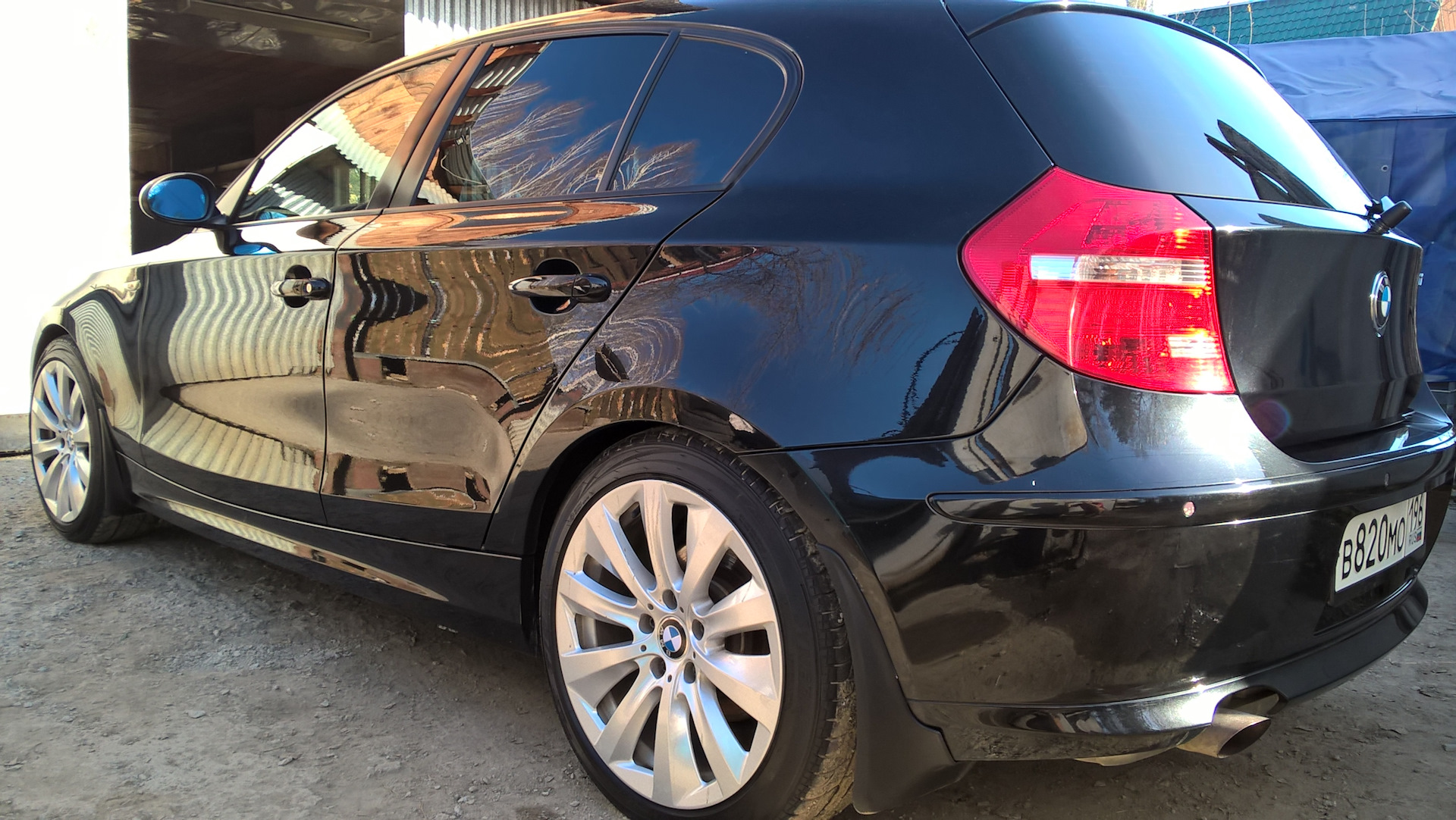 Летние тапки — BMW 1 series (E81/E87), 2 л, 2007 года | колёсные диски | DRIVE2