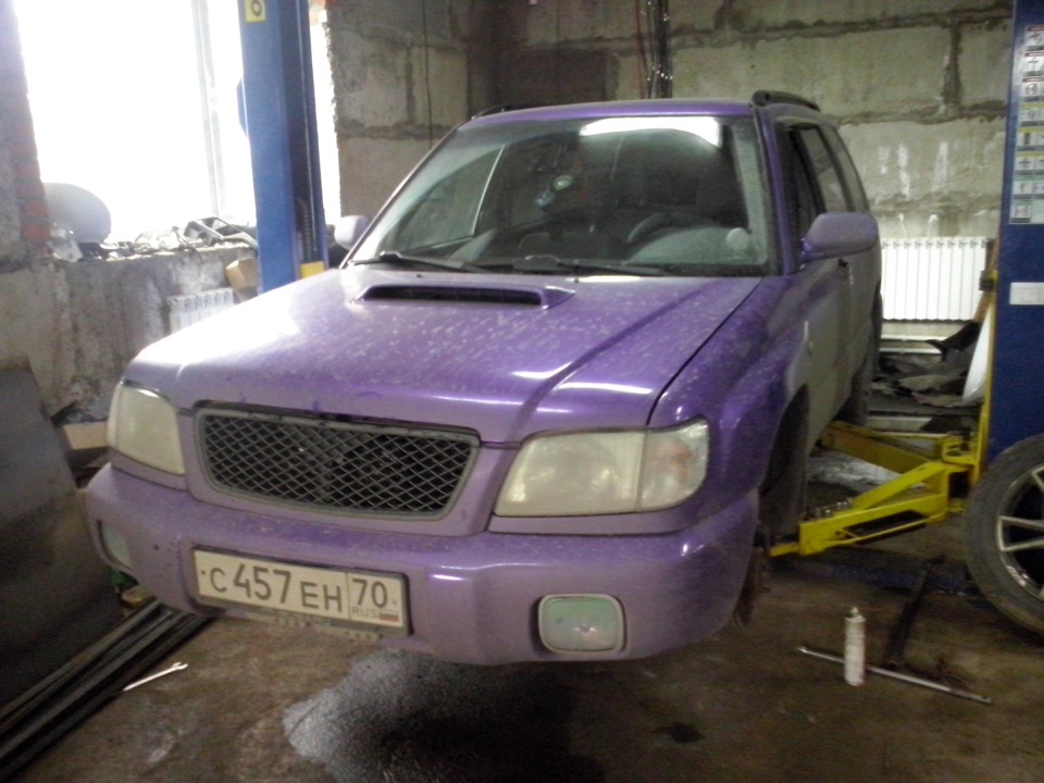 Ремонт рулевой рейки — Subaru Forester (SF), 2 л, 2001 года | визит на ...