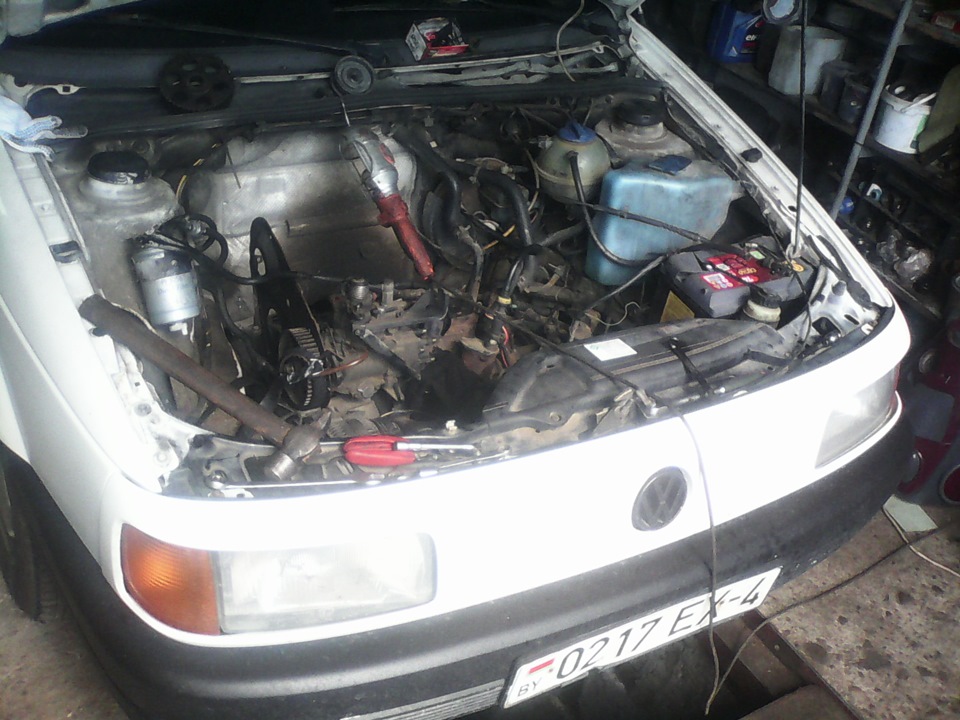 ЗАМена Прокладки ГБЦ)) и ещёёёёё — Volkswagen Passat B3, 1,9 л, 1992 ...