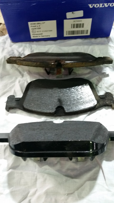30793943 Колодки тормозные дисковые комплект Volvo | Запчасти на DRIVE2