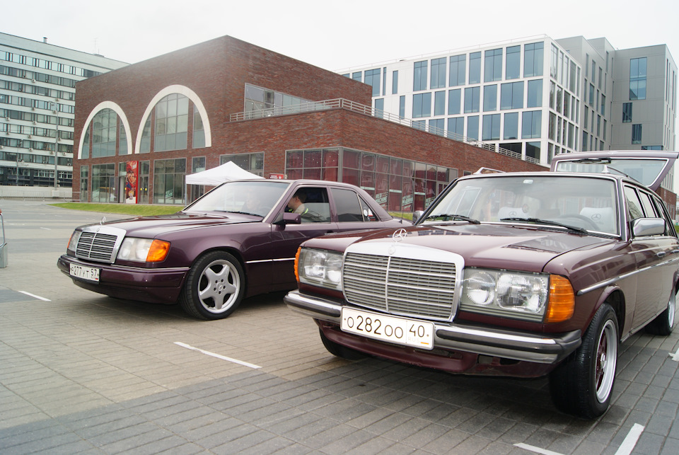 Youngtimer fest 2017 — Mercedes-Benz W123, 2 л, 1984 года | встреча | DRIVE2