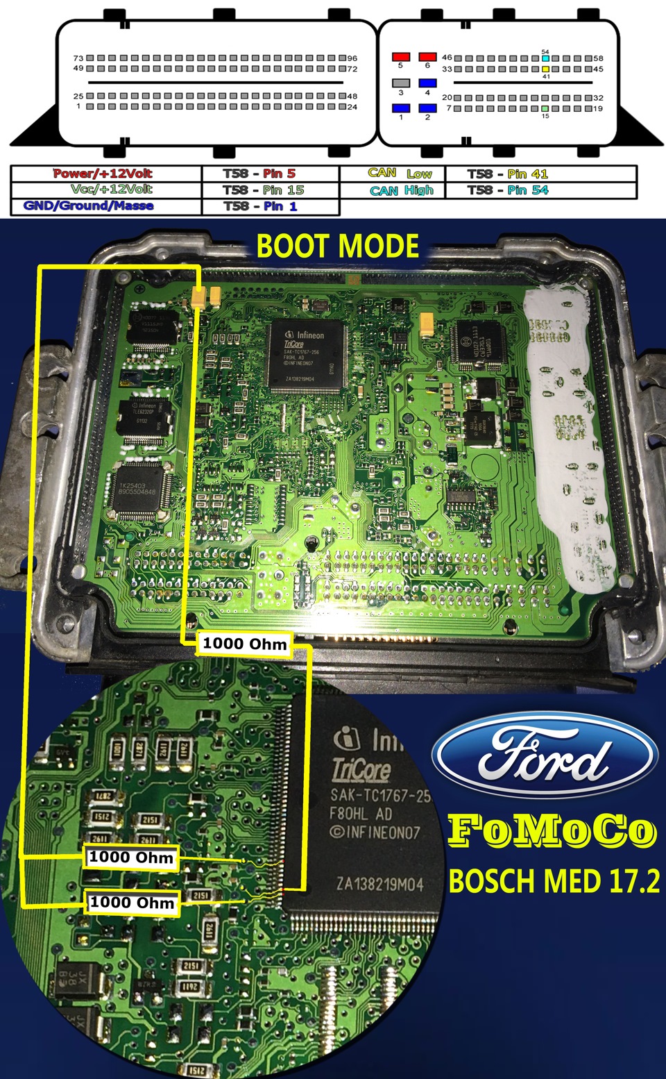TC1767 Деталь подвески. Задний нижний. Левая / Правая сторона Delphi ...