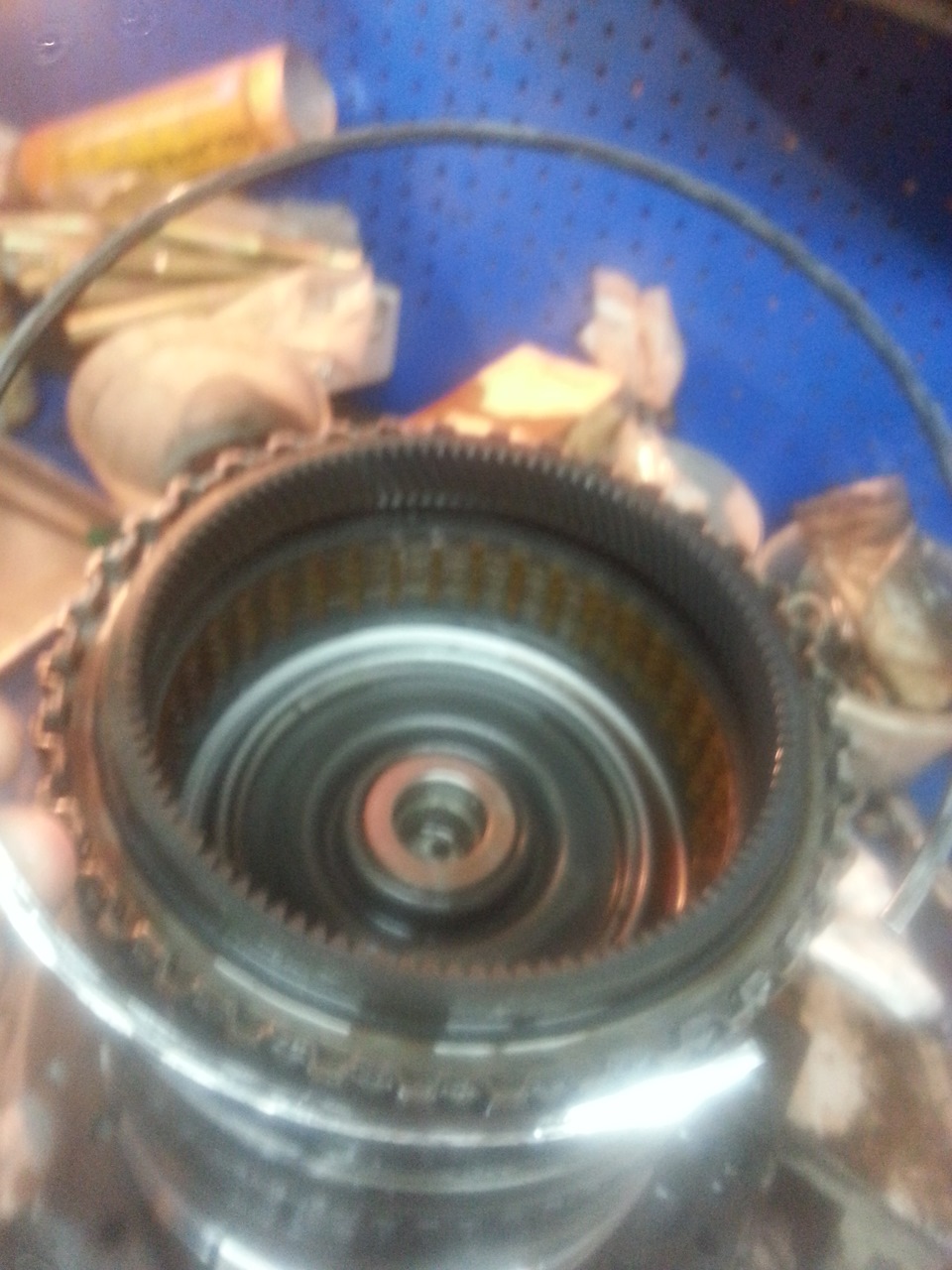 Разборка АКПП. Часть 1. — Mercedes-Benz S-Class (W220), 4 л, 2001 года ...