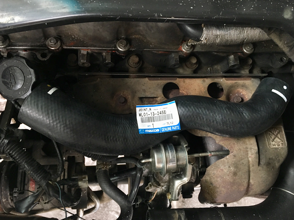 Патрубок турбины — Mazda Bongo Friendee, 4,3 л, 1999 года | своими ...