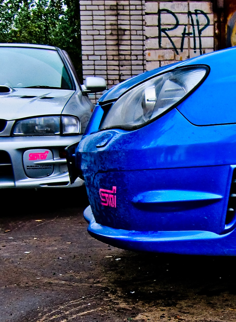 ФОТО STI: GC vs GD — Subaru Impreza WRX STI (GC), 2 л, 1996 года ...