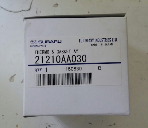 21210AA030 Термостат SUBARU | Запчасти на DRIVE2