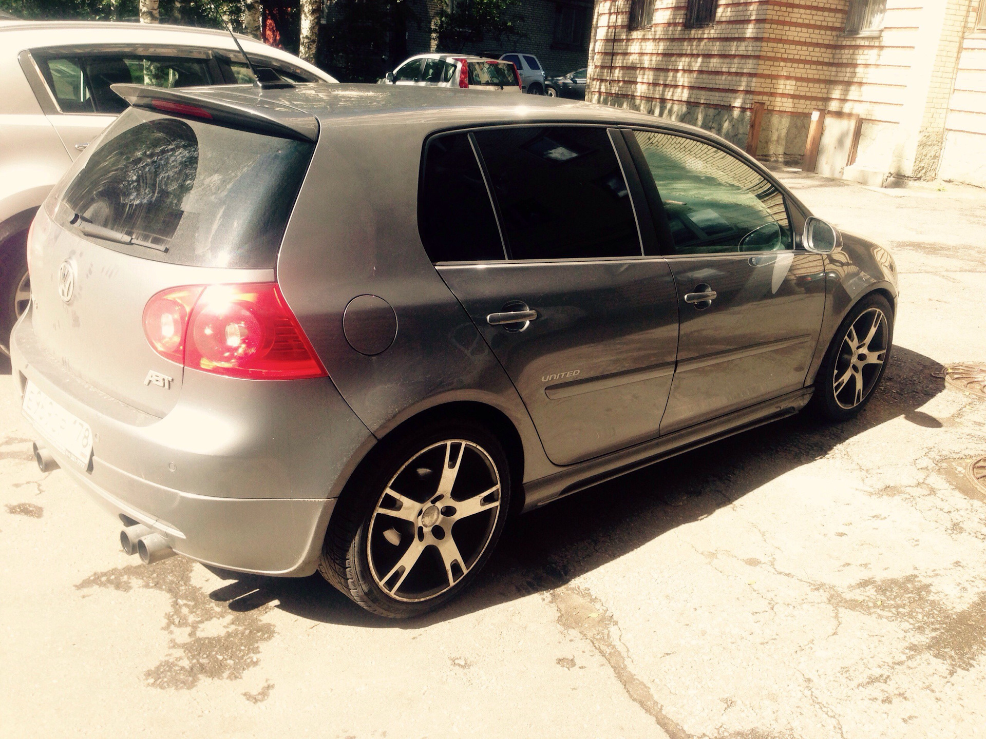 ABT AR 18 BBS часть 2. — Volkswagen Golf Mk5, 1,4 л, 2008 года ...