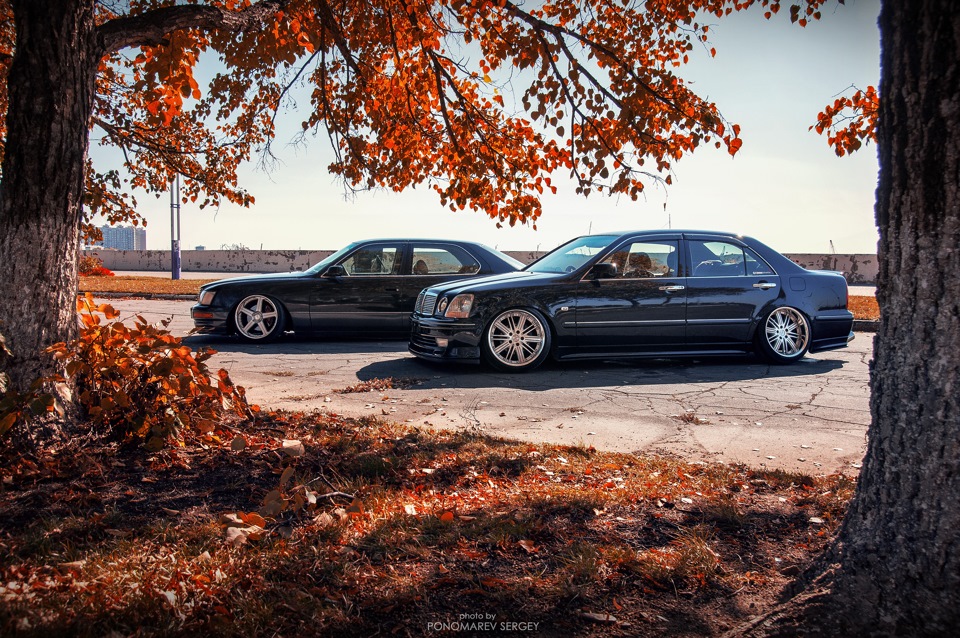 Осенний VIP style Static — air suspension — Toyota Progres, 3 л, 2004 ...