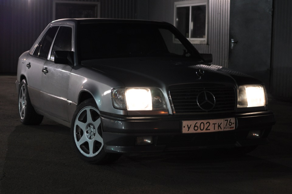 Поставил летние колеса Evolution II, ну и помыл Ская. — Mercedes-Benz E ...