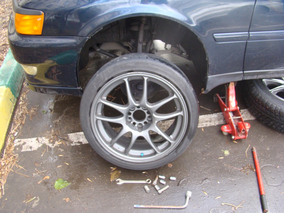 Work Emotion CR-KAI R18 — Toyota Chaser (100), 1,8 л, 1998 года ...