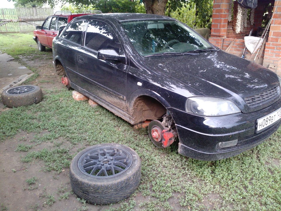 Покраска дисков! BBS RX 17" in grey! — Opel Astra G, 2 л, 2000 года ...