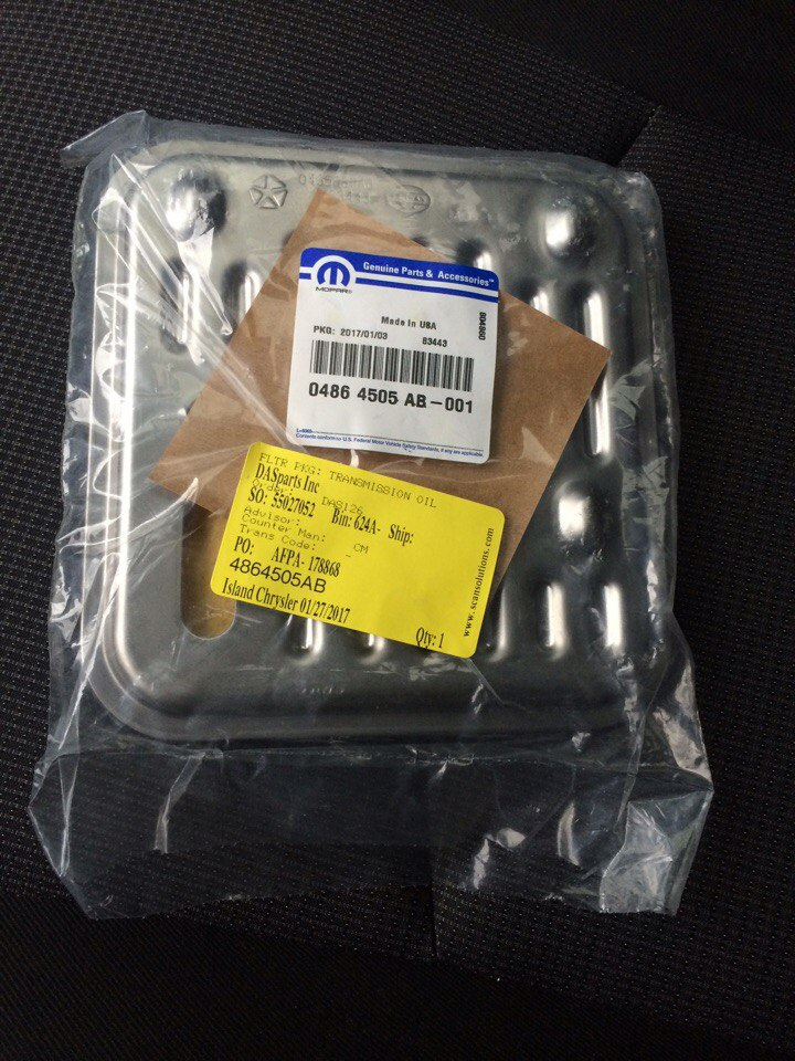 4864505AB Фильтр АКПП Chrysler | Запчасти на DRIVE2