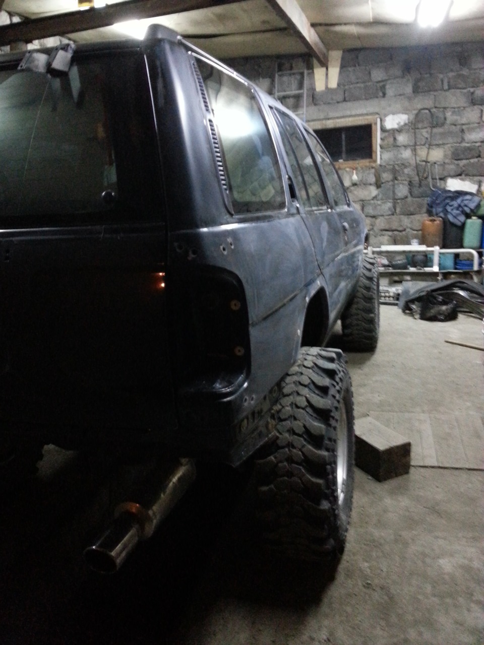 RAPTOR U-POL, GRAVITEX, мастика… — Nissan Terrano R50, 2,7 л, 1996 года ...