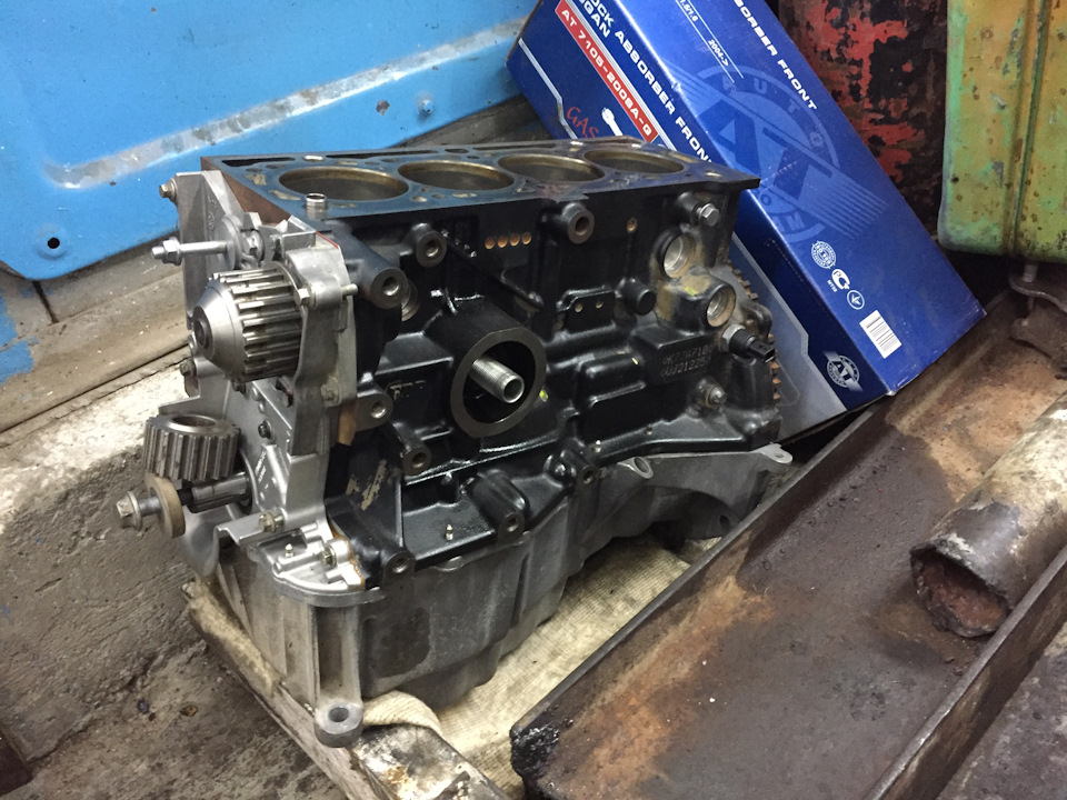 из 1,4 в 1,6 16v часть 3 — Renault Logan (1G), 1,6 л, 2012 года ...