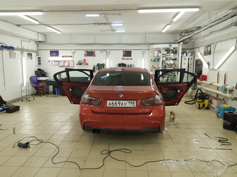 Тонировка LLumar-15%, задняя полусфера BMW F30 — BMW 3 series (F30), 2 ...