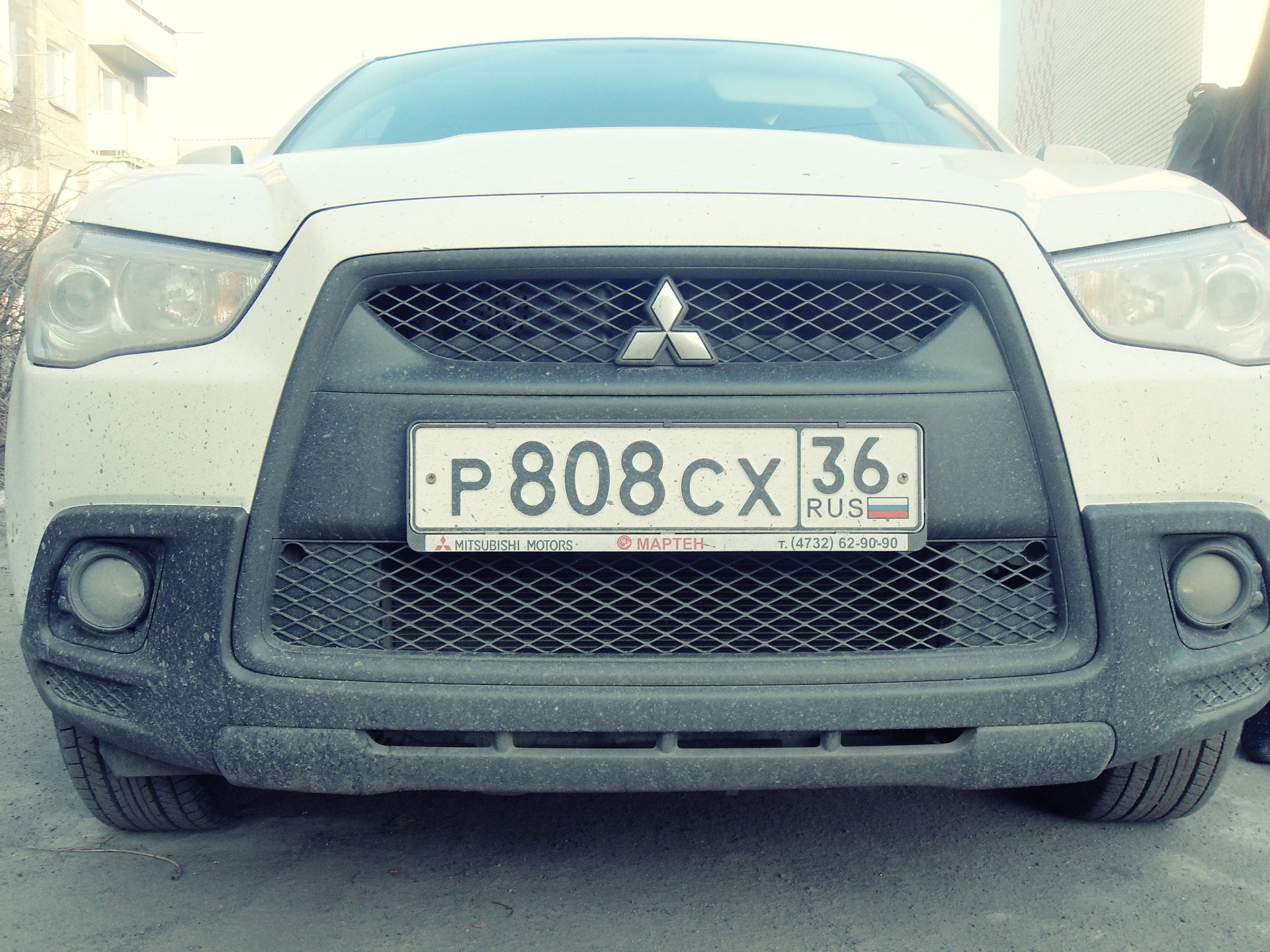 моя чумазая жжуня — Mitsubishi ASX, 1,8 л, 2010 года | аксессуары | DRIVE2