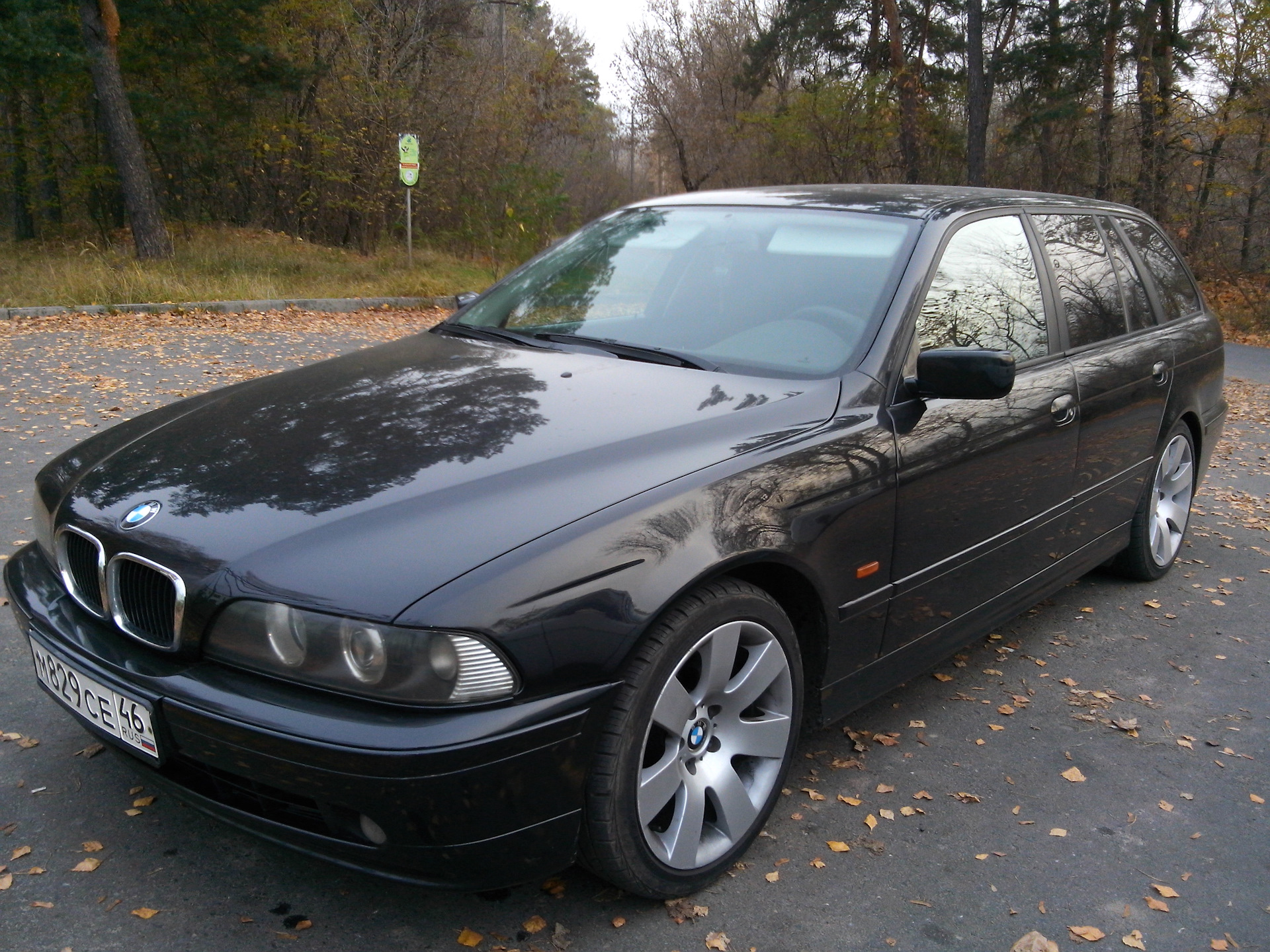 Переобулся на зиму — BMW 5 series Touring (E39), 2,5 л, 2001 года | колёсные диски | DRIVE2