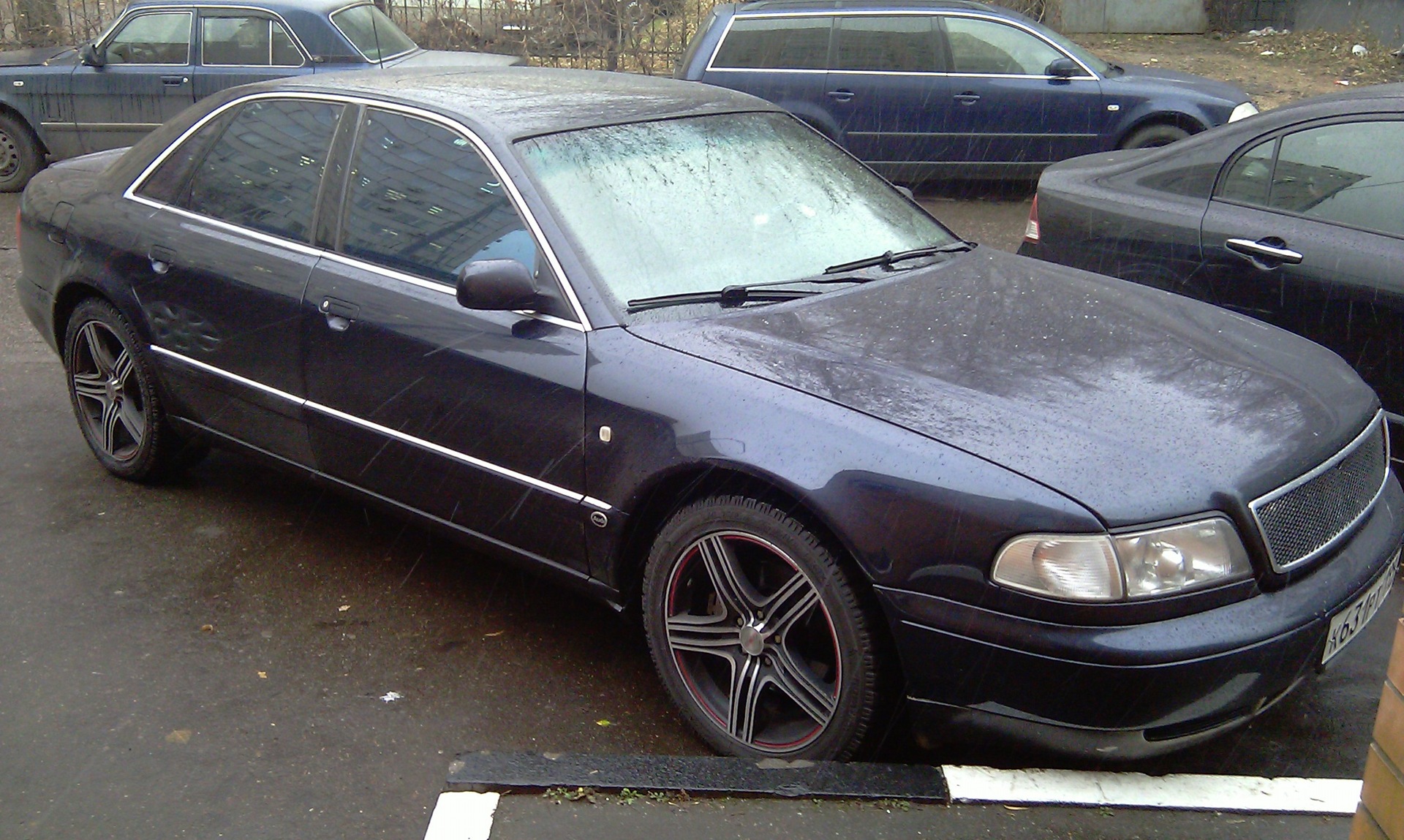 Поставил зимние колеса — Audi A8 (D2), 4,2 л, 1996 года | колёсные ...