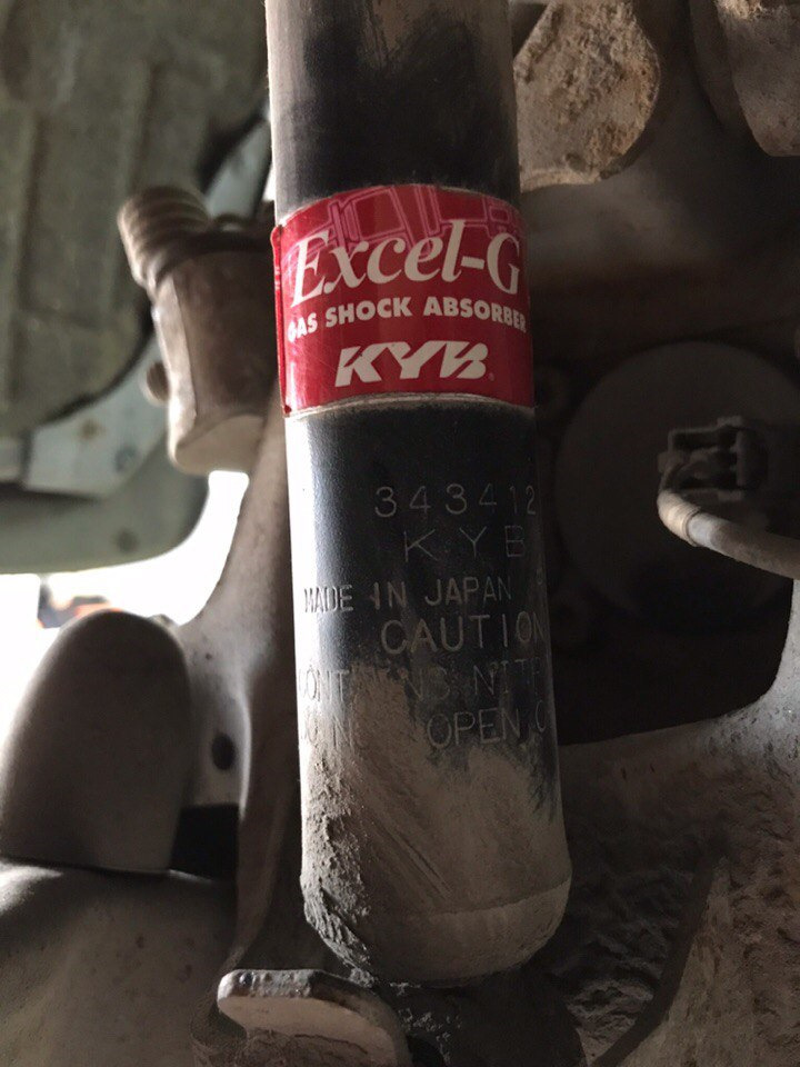 343412 Амортизатор задний (левый/правый). Серия Excel-G KYB | Запчасти на DRIVE2