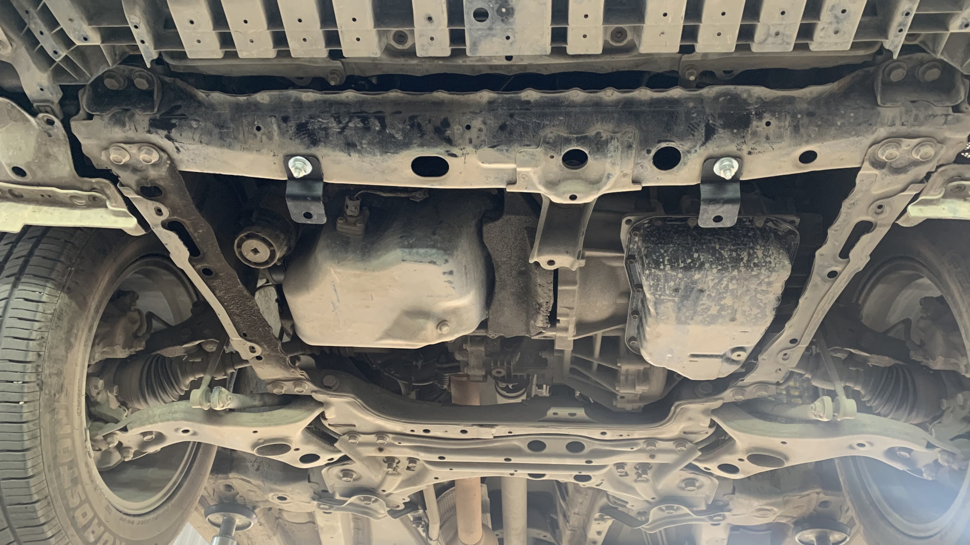 Защита двигателя (комплект) — Toyota RAV4 (IV), 2,2 л, 2016 года ...