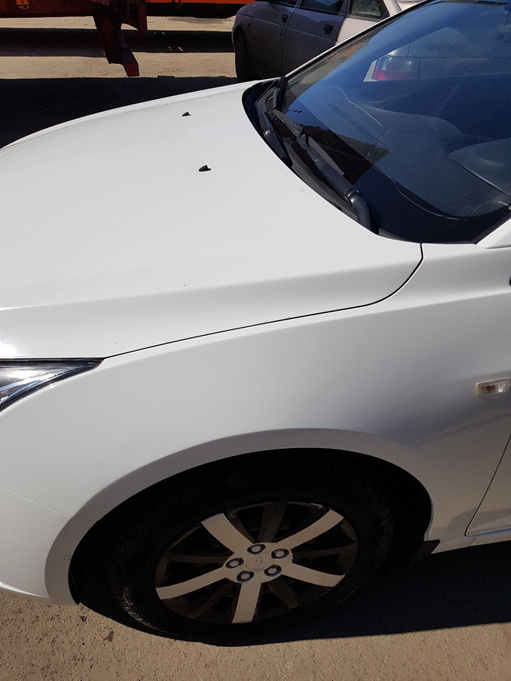 Покраска авто + раздвоенный выхлоп — Chevrolet Cruze (1G), 1,6 л, 2012 ...