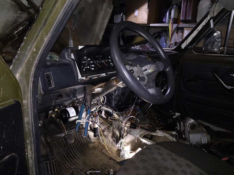 Электроусилитель руля на ниву Часть 1 — Lada 4x4 3D, 1,7 л, 1997 года ...