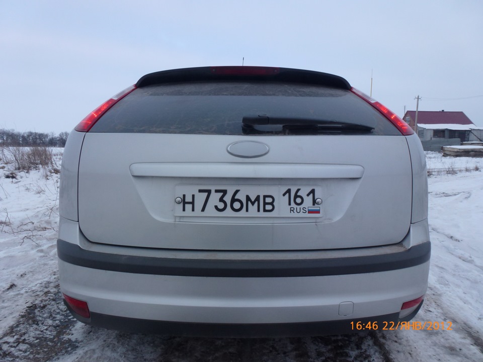 Второй фонарь заднего хода — Ford Focus Hatchback II, 1,8 л, 2006 года ...