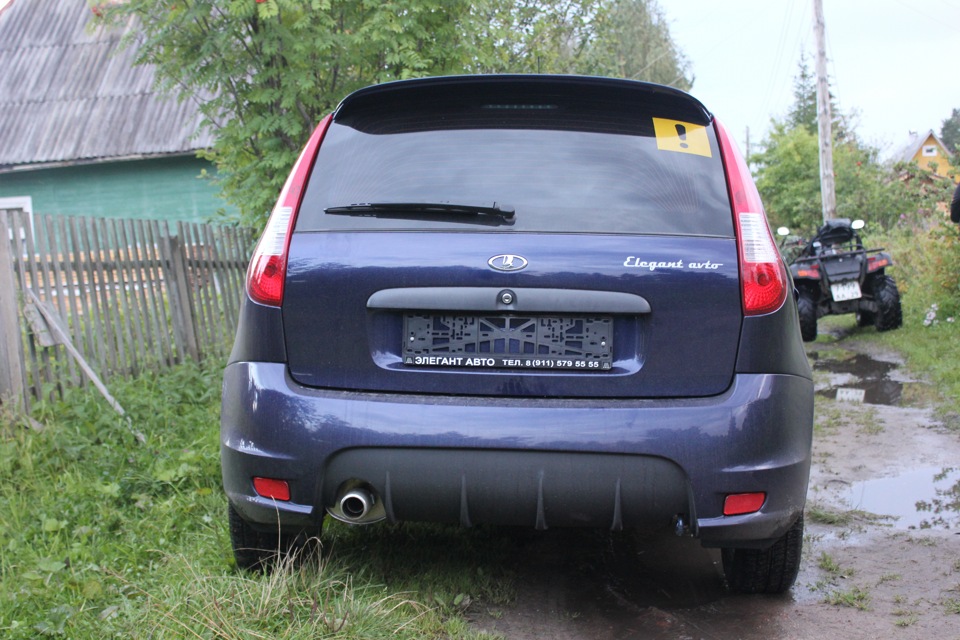 тонировка — Lada Калина хэтчбек, 1,6 л, 2012 года | аксессуары | DRIVE2