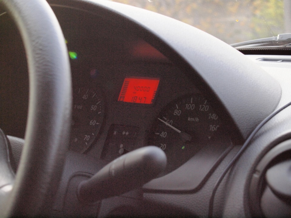 Круглая цифирь. — Renault Logan (1G), 1,4 л, 2008 года | наблюдение ...
