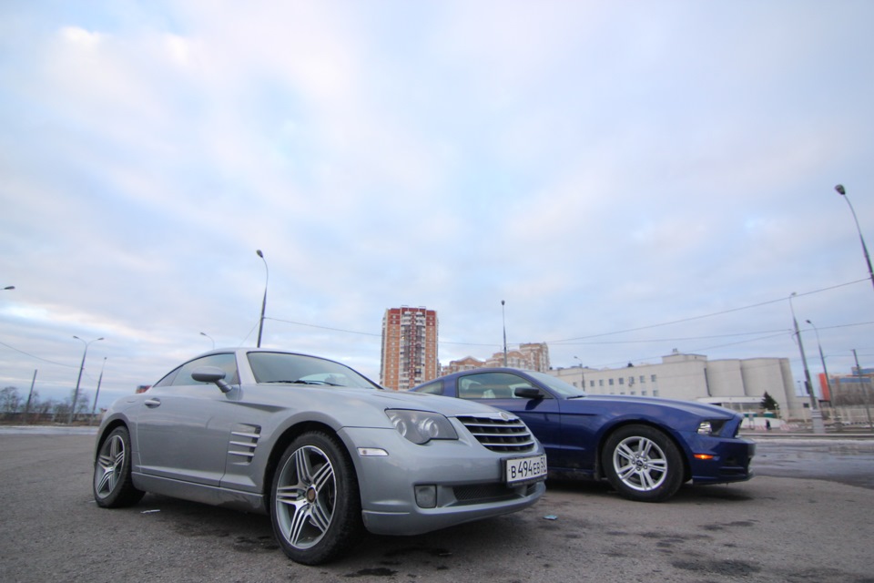 Chrysler Crossfire & Ford Mustang — Chrysler Crossfire, 3,2 л, 2004 ...