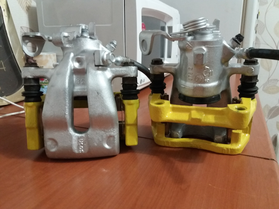 ЗДТ с Opel Astra G Лукос 264 мм с 38-поршнем на Ланос. Пролог — Daewoo ...