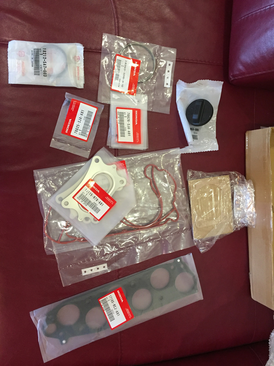 17105RCJA01 Прокладка, труба выхлопного газа HONDA | Запчасти на DRIVE2