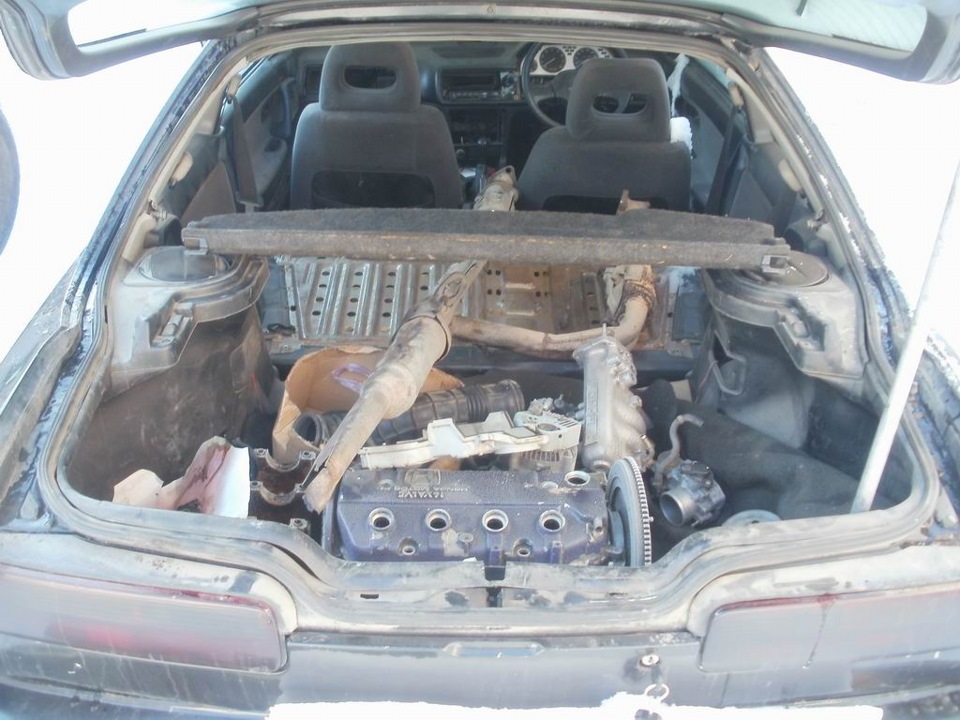 Пока что так… — Honda Integra (DA5-DA9/DB1-DB2), 1,6 л, 1991 года ...