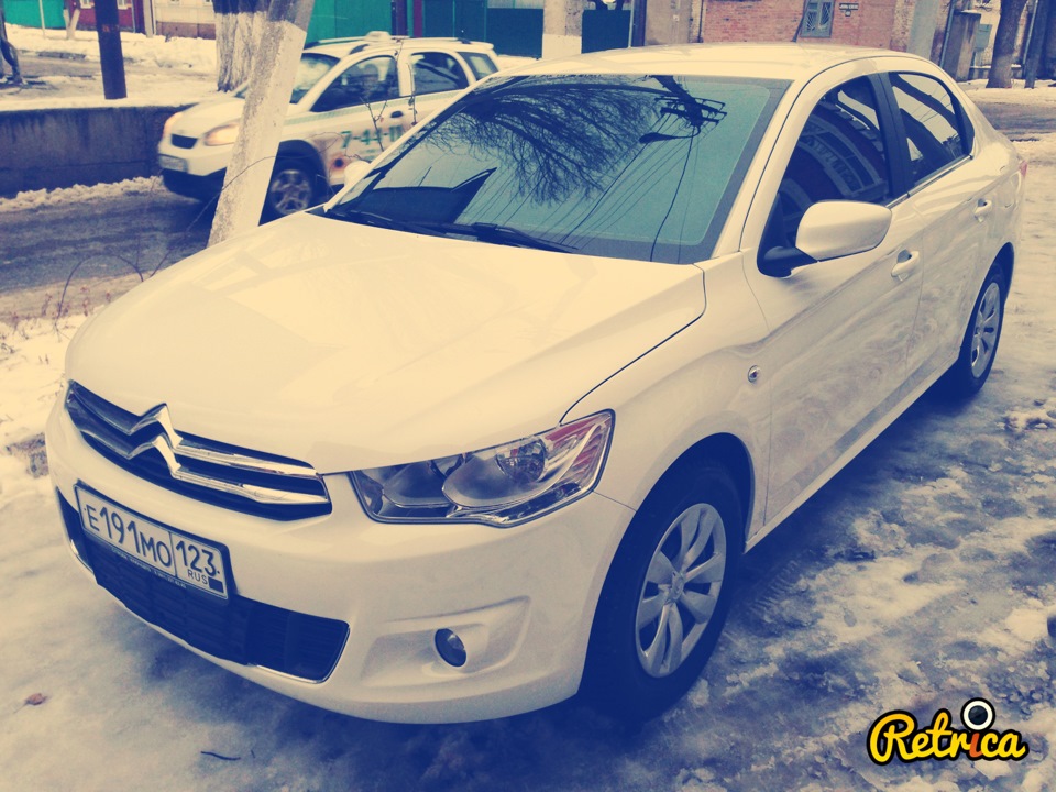 Сразу же затонировался — Citroen C-Elysee, 1,6 л, 2013 года | тюнинг | DRIVE2