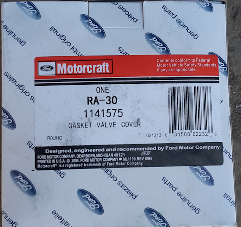 1141575 Прокладка клапанной крышки /, MAZDA, VOLVO 1.25-1.6 Zetec-S ...