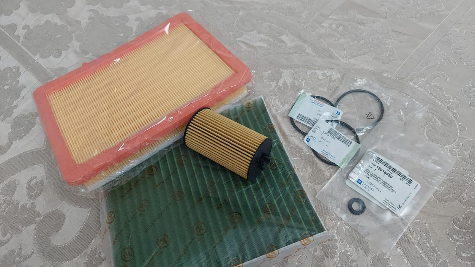 Фильтра для замена масло в ДВС — Chevrolet Equinox (3G), 1,6 л, 2019 ...