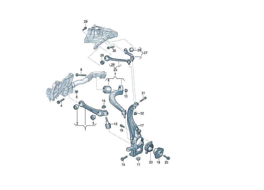 44 — Стук передней подвески побежден, аллилуйя — Volkswagen Touareg (3G ...