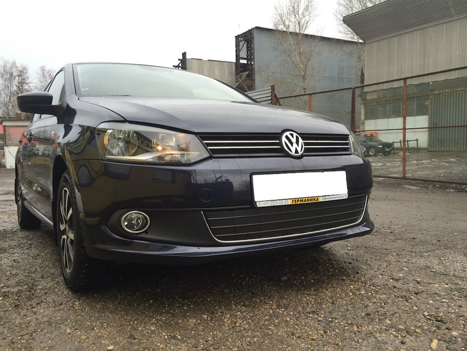 Зимние аксессуары — Volkswagen Polo Sedan, 1,6 л, 2012 года ...