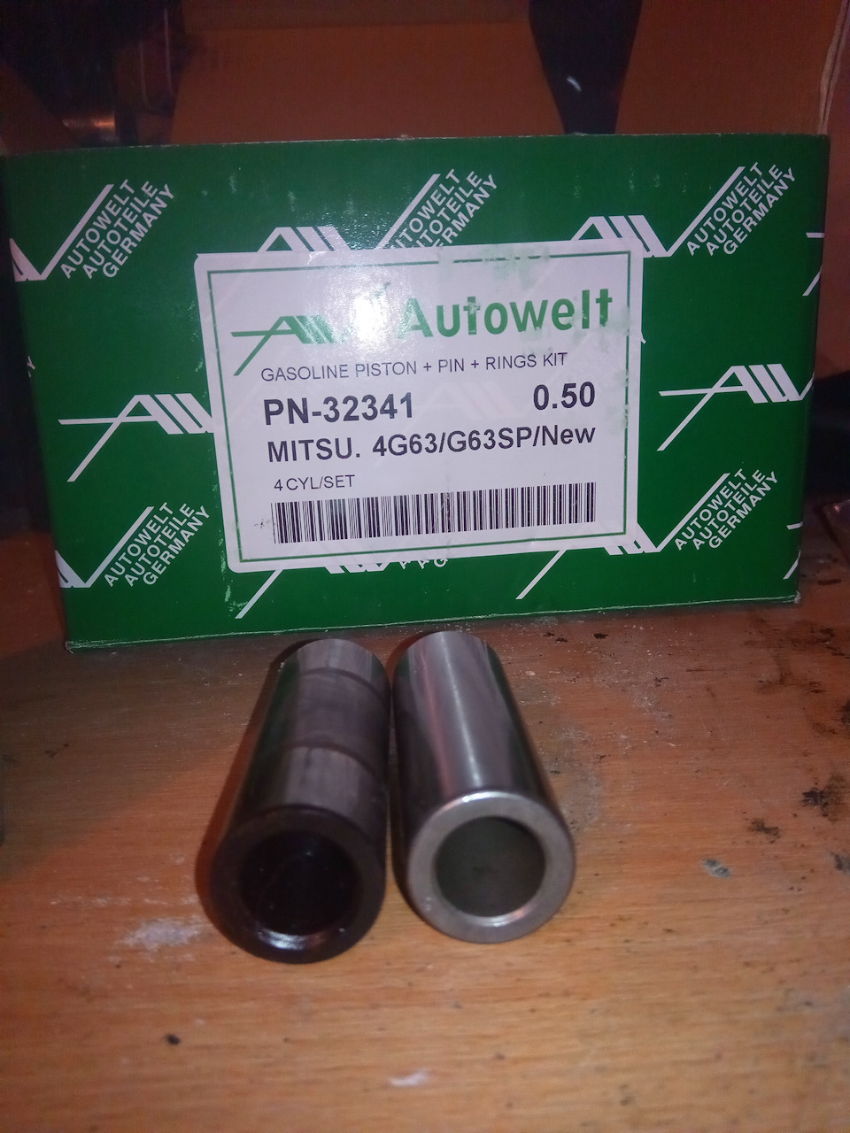 PN32341 PN-32341 ПОРШЕНЬ В СБОРЕ 0.50 MITSUBISHI 4G63 SOHC 16V PIN 22MM ...