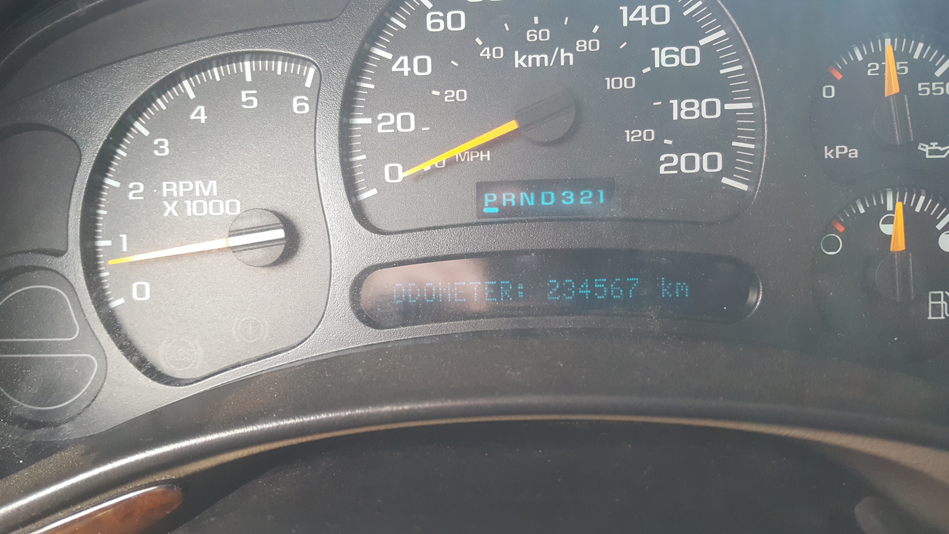 Магия цифр) — Chevrolet Tahoe (GMT800), 5,3 л, 2003 года | просто так ...