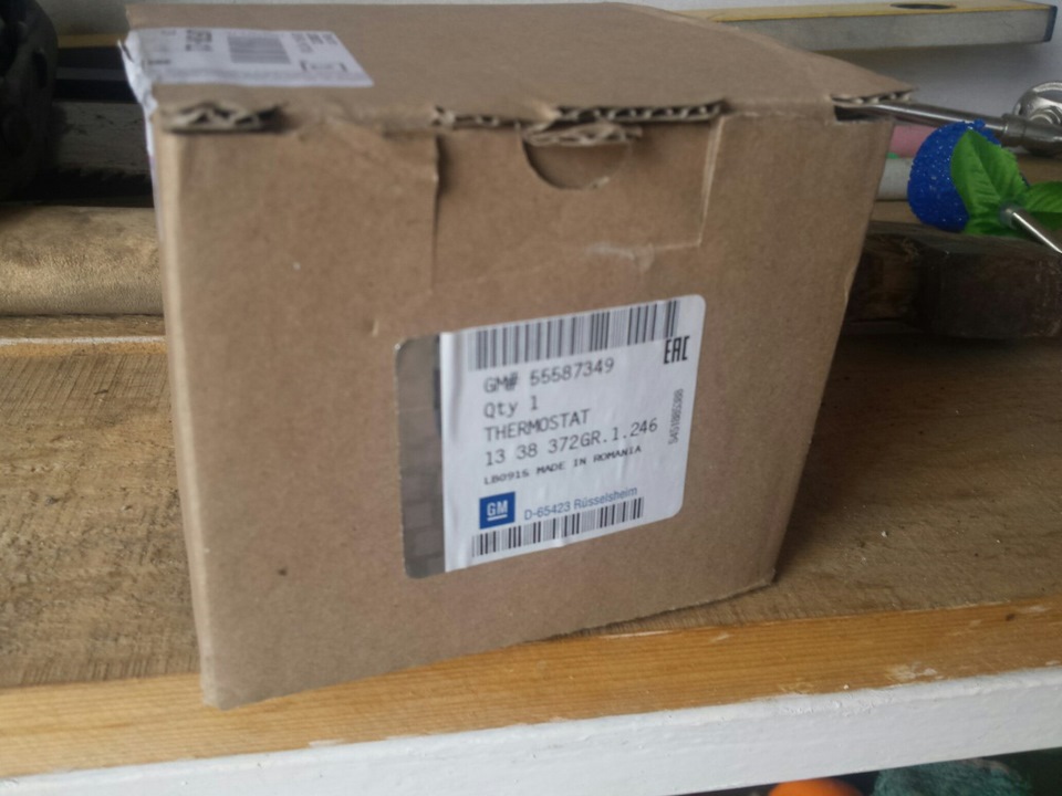 55587349 Термостат GM | Запчасти на DRIVE2