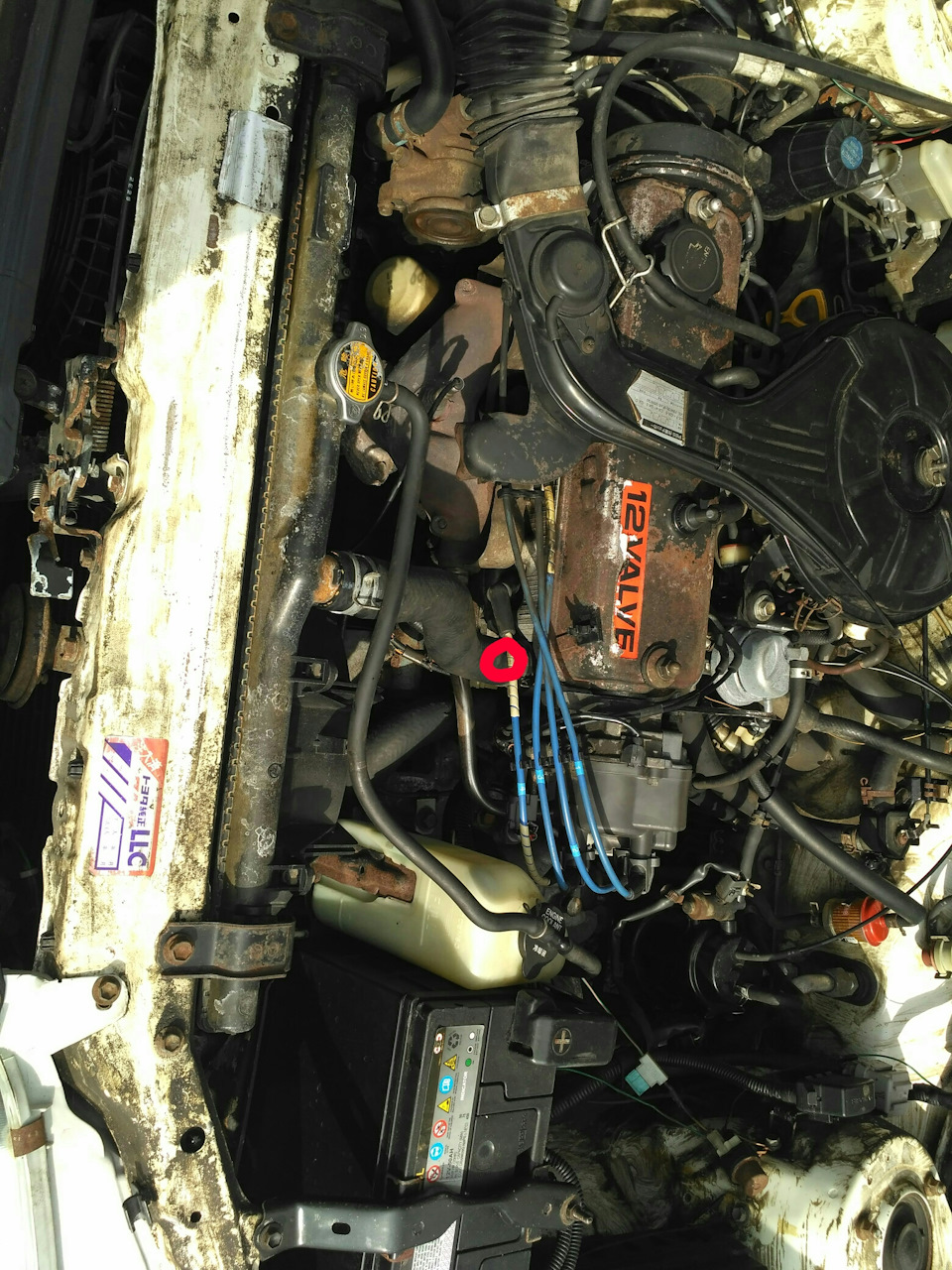 Подскажите что за датчик? — Toyota Corolla (100), 1,3 л, 1992 года ...