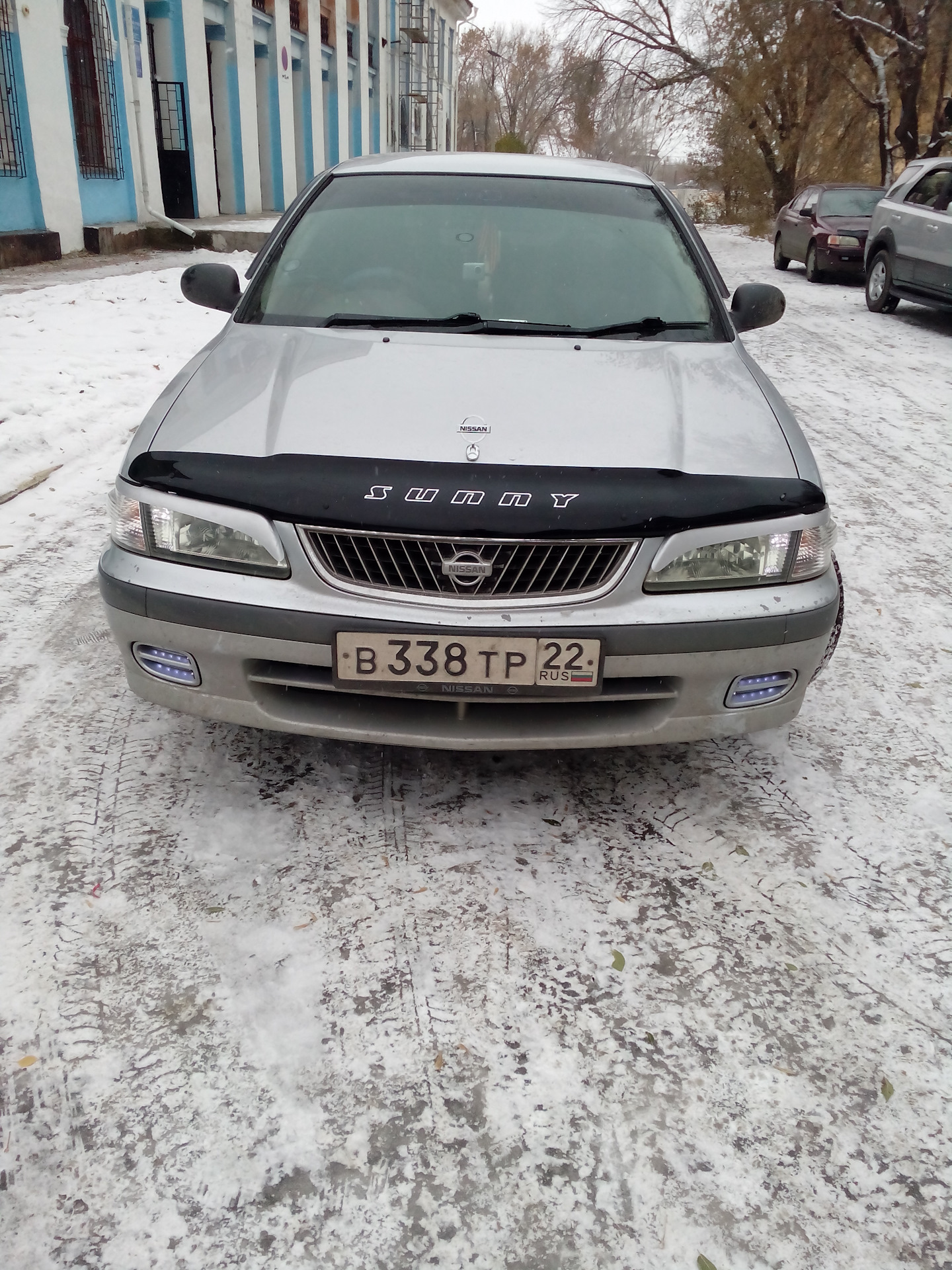 Вот и реснички прикупил — Nissan Sunny (B15), 1,5 л, 1998 года | тюнинг ...